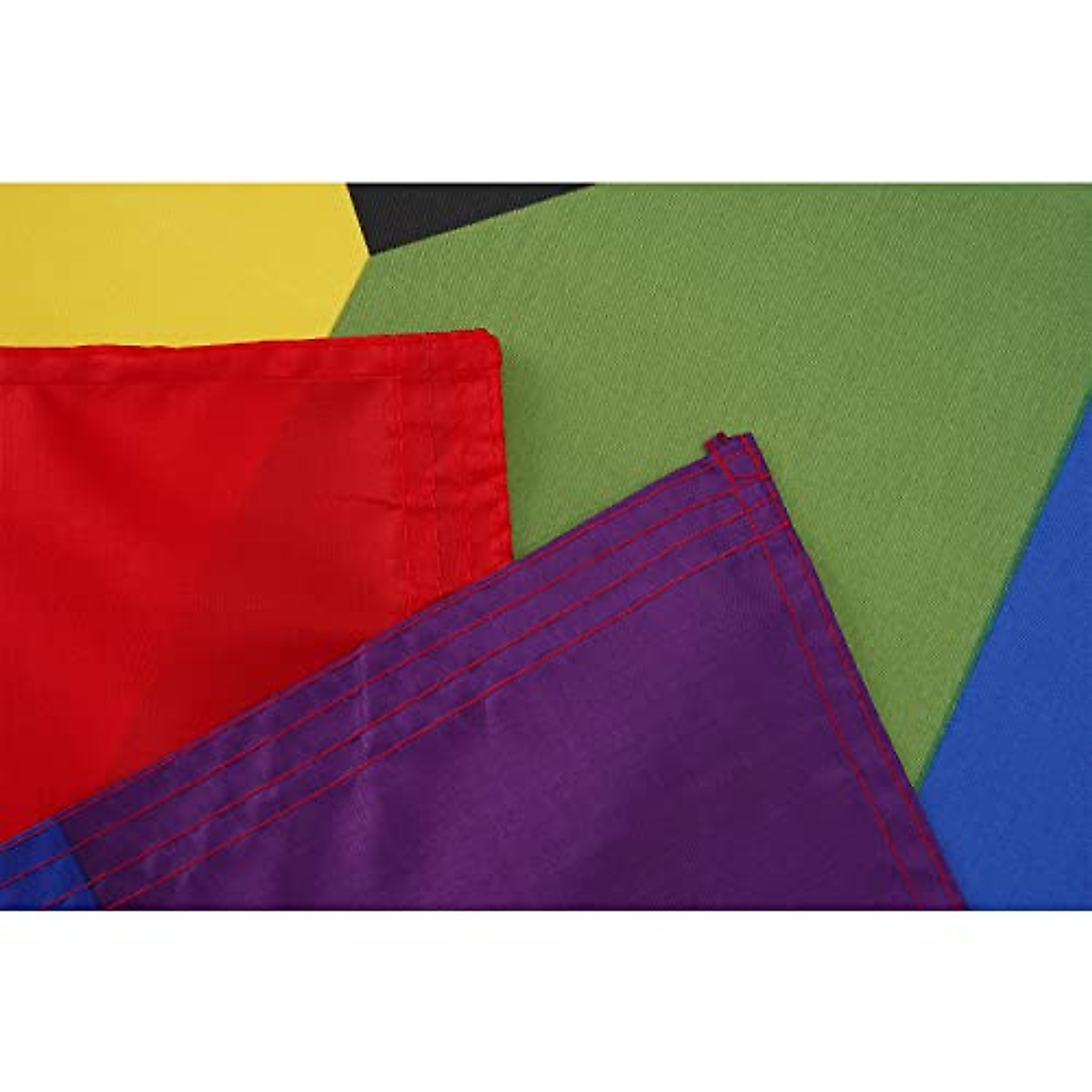 Homissor Progress Pride Rainbow Flag 3x5 ft- LGBT Community Gay Pride Lesbian Transgender Bisexual Flags Banner Fade Resistant for Indoor Outdoor