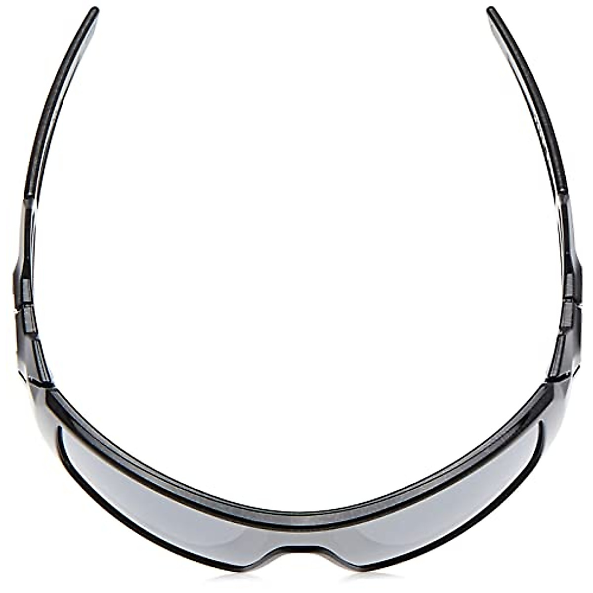 Oakley Men's OO9081 Oil Rig Rectangular Sunglasses, Polished Black & Silver Ghost Texture/Black Iridium, 28 mm