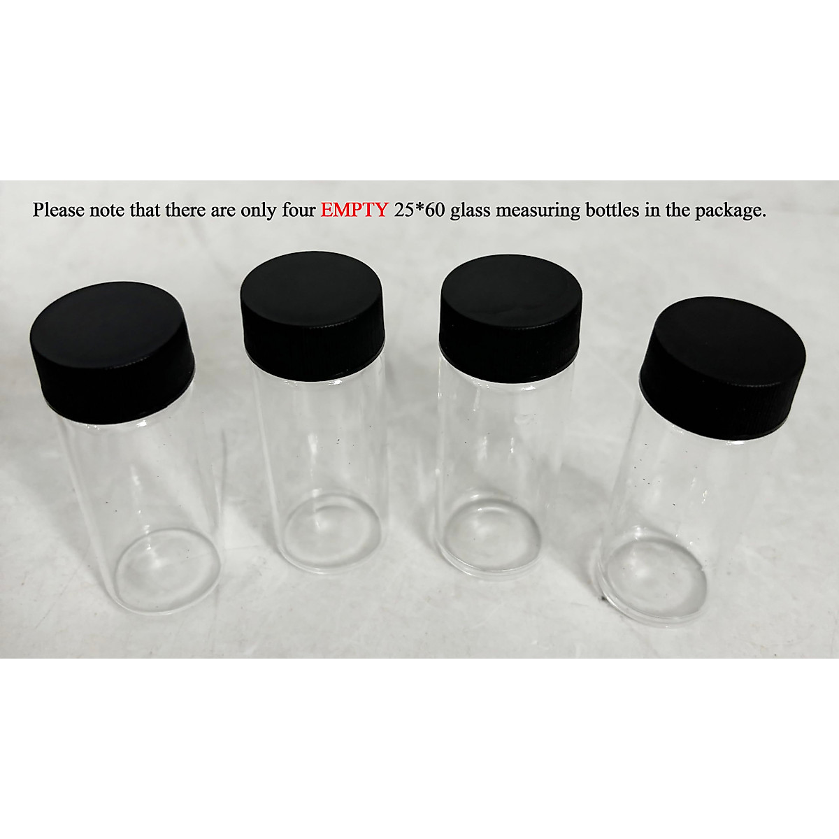 HFBTE Turbidity Meter Solution Bottles 4 Sample Bottles (Two Sets) Turbidity Meter Bottles Turbidimeter Sample Bottles Turbidity Sample Test Tubes for SGZ Series