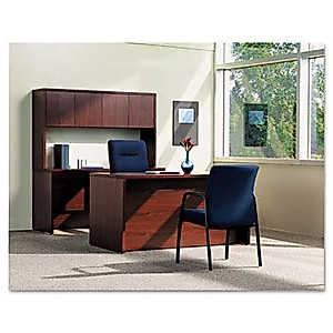 HON Desk with Double Pedestal, 60 by 30 by 29-1/2-Inch, Harvest