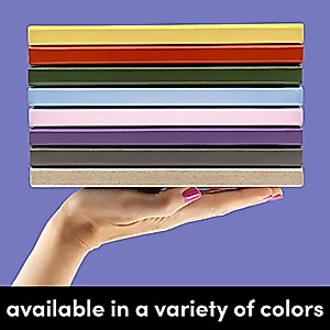 PAPERAGE Recycled Lined Journal Notebook, (Dark Green), 160 Pages, Medium 5.7 inches x 8 inches - 100 gsm Thick Paper, Hardcover