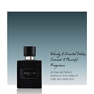 Mauboussin - Pour Lui In Black 100ml (3.3 Fl Oz) - Eau de Parfum for Men - Woody & Oriental Scents