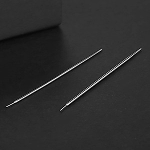 Oveta 16G 18G Threadless Pin Taper Titanium Piercing Taper Pin for Threadless Nostril Ear Lip Piercing Jewelry,2PCS