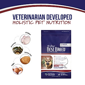 Best Breed German Dog Diet Made in USA [Natural Dry Dog Food]- 4lbs