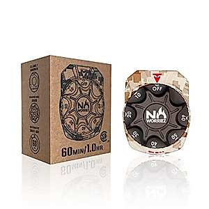 NO WORRIEZ 100,000 BTU Safety Automatic Outdoor BBQ Shut Off 3/8'' NPT Mechanical Structure Gas Timer for Propane Grill and Natural Gas Grill