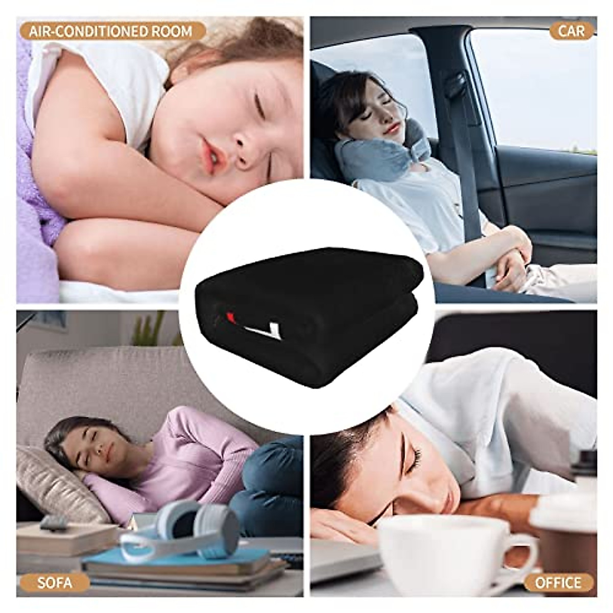 XUEBUXI Custom Hooded Blanket Personalized Wearable Blanket Add Your Own Design Photo or Text Logo Picture 3D Print Thick Flannel Throw Blankets Gifts 60"x80"