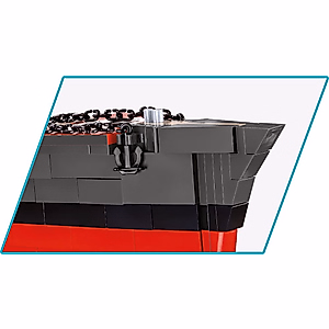 COBI Historical Collection World War II Battleship Bismarck, White