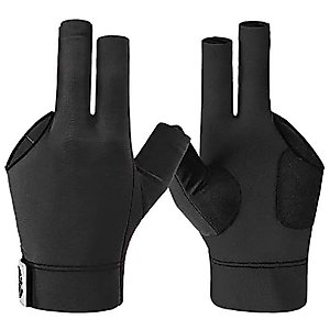 Pool Billiards Snooker Glove by Bulletproof - Ultimate Sports Accessory, Left and Right Hand Equipment for Gaming and Training, Comfortable Fit for Small to XL Sizes, Ideal for Enthusiast