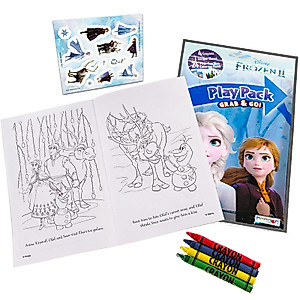 Disney Frozen 2 Coloring Book Set with Over 100 Stickers (Bundle Includes 2 Frozen Coloring Books)