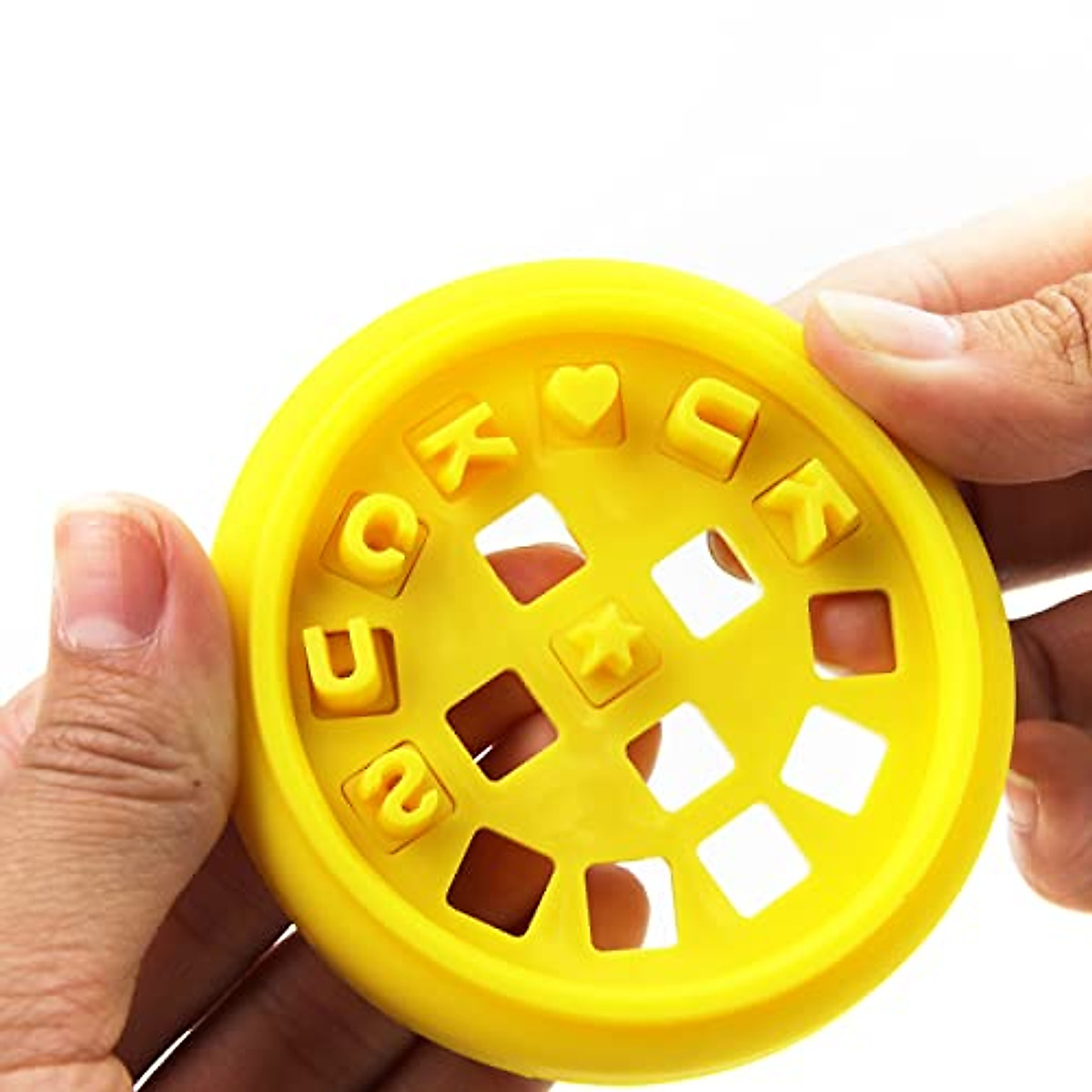Suck UK Customisable Cookie Stamp Alphabet Cookie Cutters Personalized Cookie Stamp For Baking Silicone Baking Molds & Cookie Decorating Supplies Cookie Press Baking Kit & Baking Gifts
