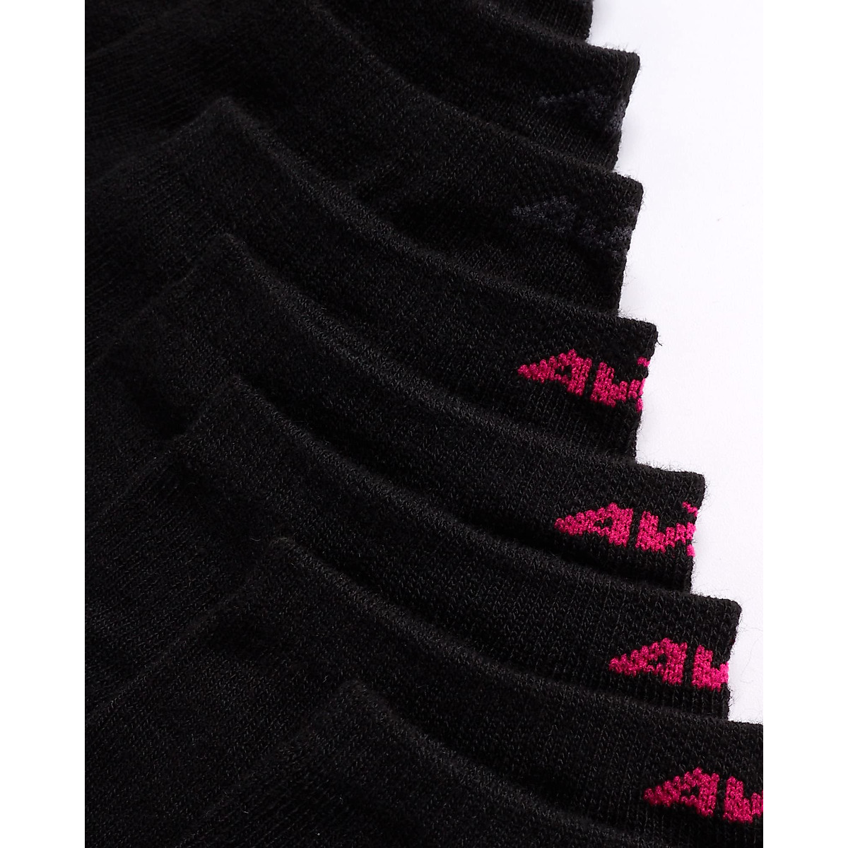 Avia Women's Athletic Socks - Lightweight Low Cut Running Socks (10 Pack), Size 4-9, Black 2
