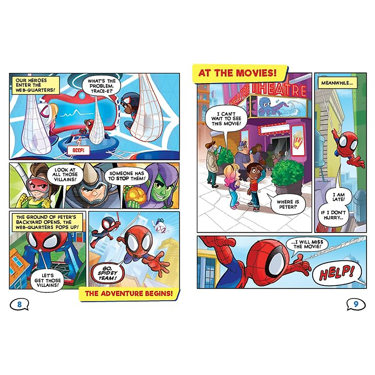 Spidey and His Amazing Friends: Team Spidey Does It All!: My First Comic Reader!