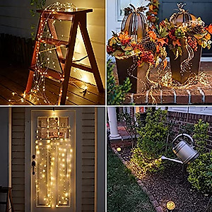 Solar Lights Outdoor Garden, 200 LED 10 Strand Watering Can Light, Waterproof Solar Waterfall Lights with 8 Lighting Modes for Patio Yards Pathway Tree Vines Lawn Holiday Party Decor