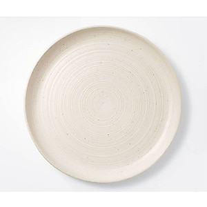 15" Stoneware Round Serving Platter Cream - Threshold designed with Studio McGee