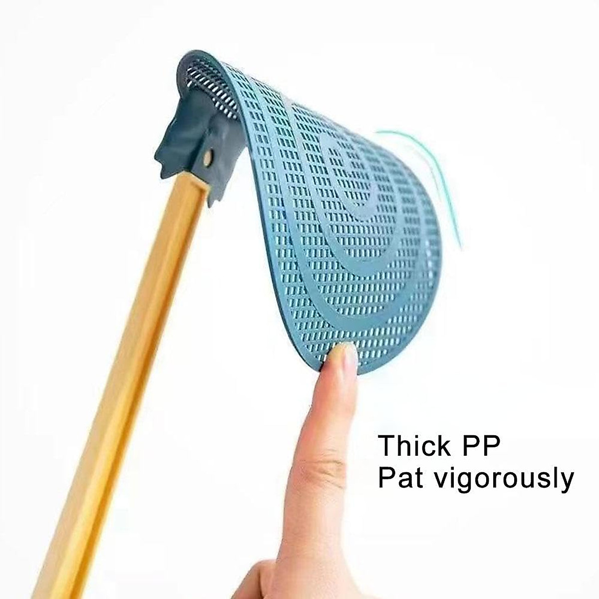 Fly Swatter, Funny Candy Shaped Fly Swatters,Long Handle Flyswatter,Heavy Duty,Fly Swatter for Home/Indoor/Outdoor/Classroom/Office