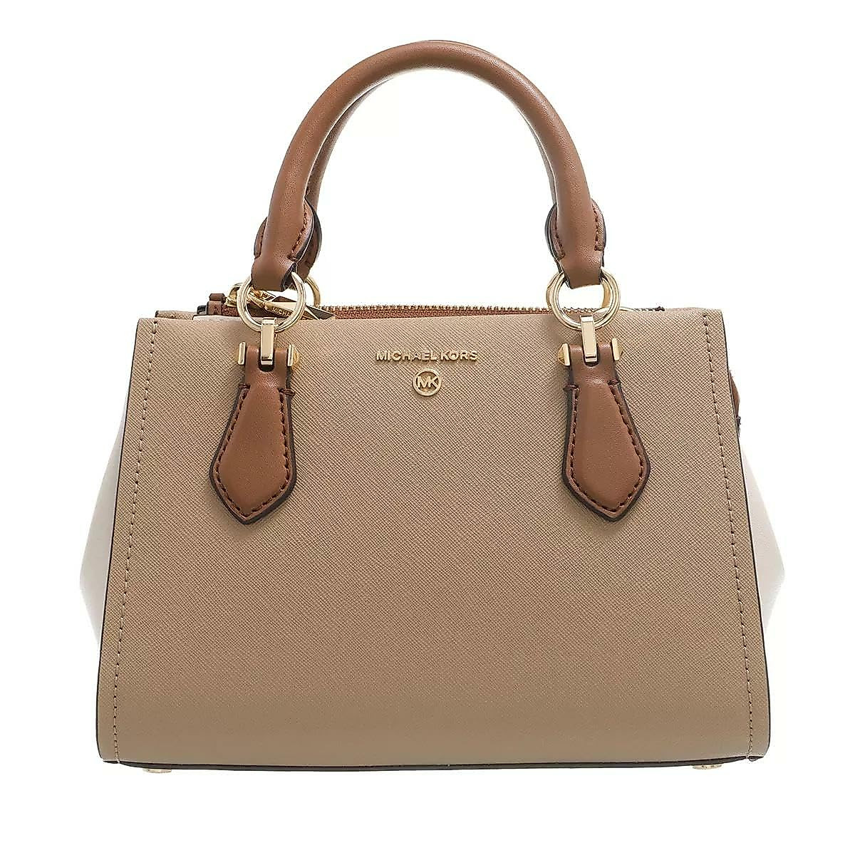 Michael Kors Marilyn Small Crossbody Camel Multi One Size