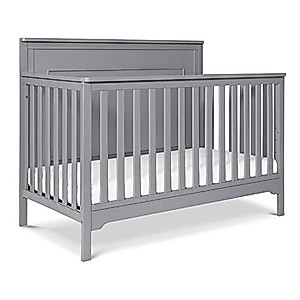 Carter's by Davinci Dakota 4-in-1 Convertible Crib in Grey, Greenguard Gold Certified