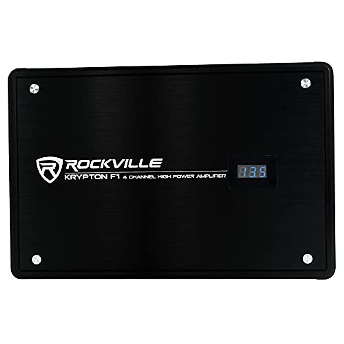 Rockville Krypton F1 1600w Peak / 400w RMS 4 Channel Car Audio Amplifier Bundle RWK42 4 Gauge Installation Wire Kit (2) RCA's