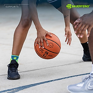 Bauerfeind Sports Ankle Support - Breathable Compression (Black, Medium/Right)