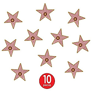 Beistle Mini Star Cutouts, 5", Multicolor