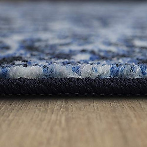 Mohawk Home Amstel Area Rugs, 2' X 5', Navy