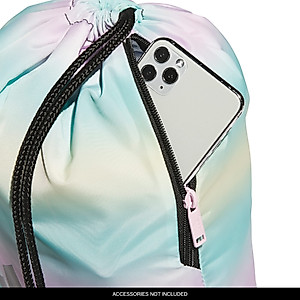 adidas Ready Sackpack, Gradient Flash Aqua/Black, One Size