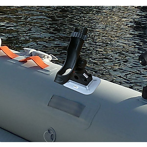 Brocraft Glue On Boat Rod holder for RIBS Kayak & Inflatable Boat / Inflatable Boat Rib Mount Rod Hodler