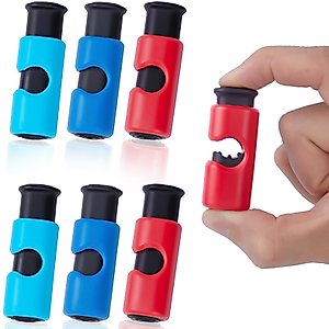 Randota Bag Clips 6 Pack, Bag Clips for Food, Chip Clips, Bag Clips for Chips, Bread Bag Clips for Food Storage, Bag Closure Clips, and Plastic Bag Clips (A-Colored-6PCS), as01mbj-1