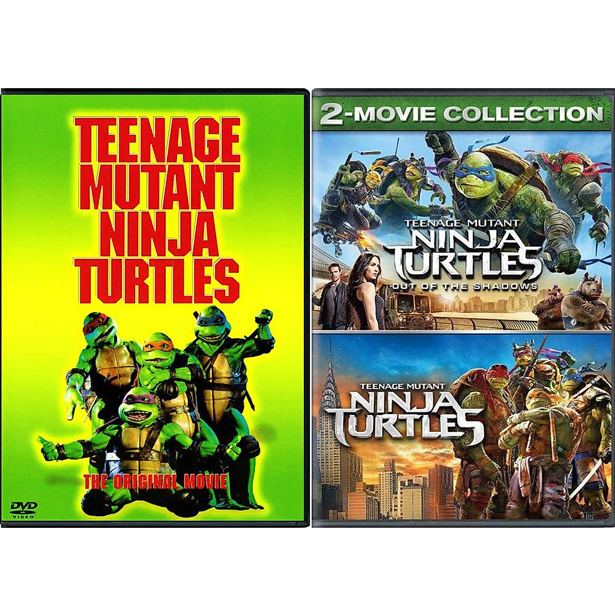 Toppers Heroes To The Rescue Teenage Mutant Ninja Turtles (2014) DVD + Out of the Shadows & Movie Series TMNT SE