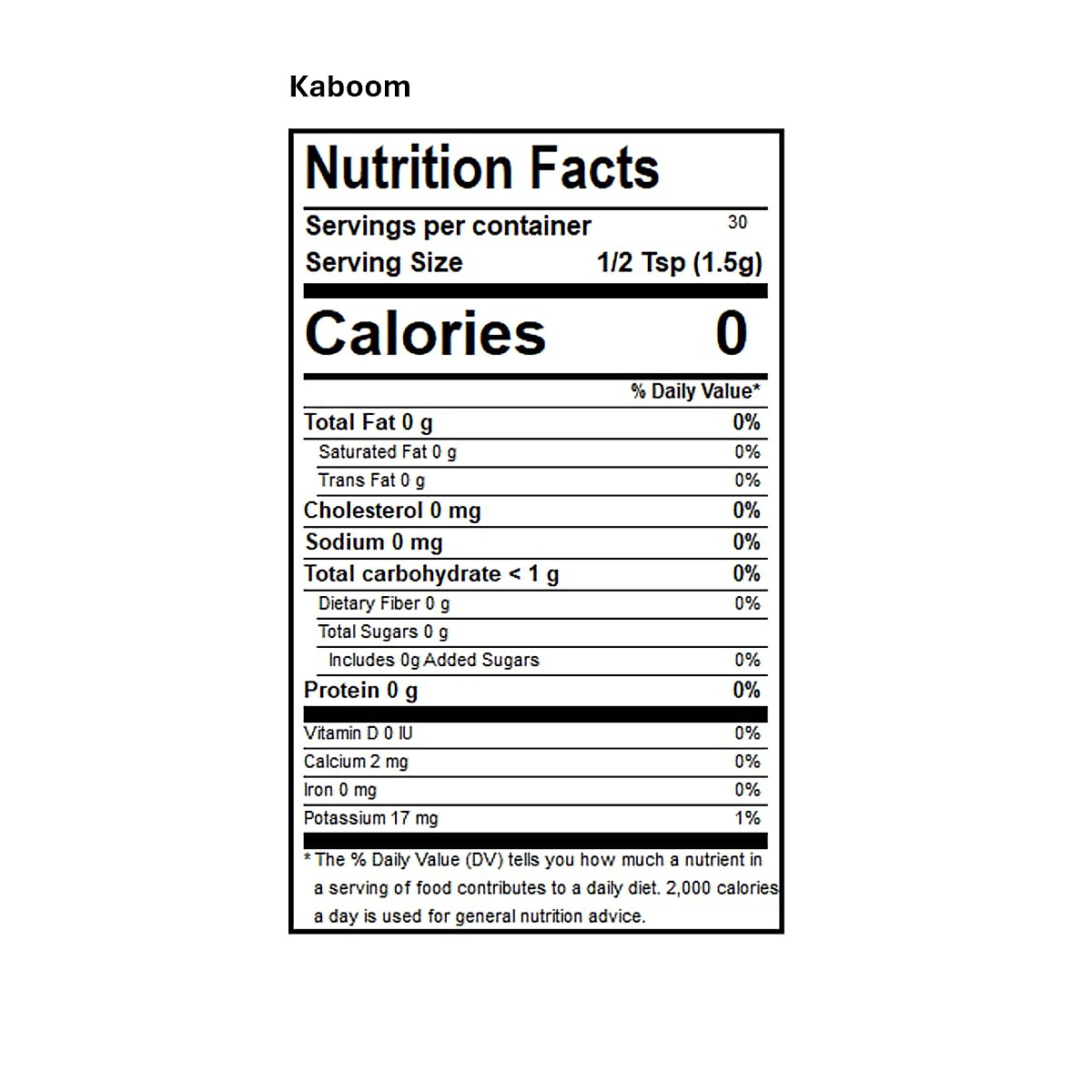 DAK's Spices Kaboom Mouth Watering Seasoning Blend | 100% Salt & Sugar Free | Premium & Healthy Seasoning | MSG Free, Preservative Free, Potassium Chloride Free | Low Carb & Keto Friendly | Perfect for Clean Eating & Adding Flavor to Recipes | 1.5 oz