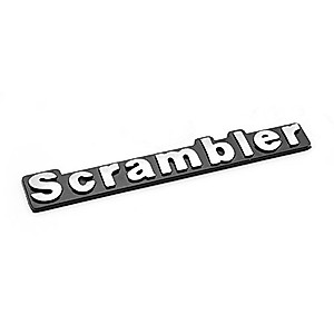 Omix-ADA | DMC-5763509 | Emblem, Scrambler | Fits 1981-1986 Jeep CJ8 Scrambler