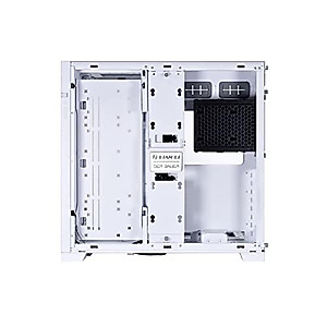 Lian-Li O11 Dynamic EVO ATX Mid Tower Tempered Glass Computer Case, White