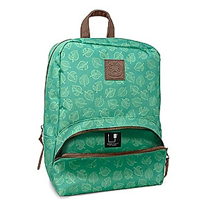 Controller Gear Animal Crossing Nintendo Switch Mini-Backpack (Teal Leaves)