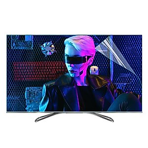 Anti Glare Screen Protector for 65 Inch TV Monitor - Matte Film Filter Out Blue Light, Anti-Scratch Protector Film for Samsung, Insignia, VIZIO, TCL, Sony, Sharp, Hisense, LG, TCL Etc,65in L56.69inxW3