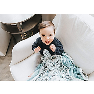 Kai Copper Pearl Three-Layer Baby Blanket: Soft Quilt for Boys & Girls | Breathable, Cozy Toddler Blanket | Newborn Quilt | 46x46 Premium Polyester/Rayon