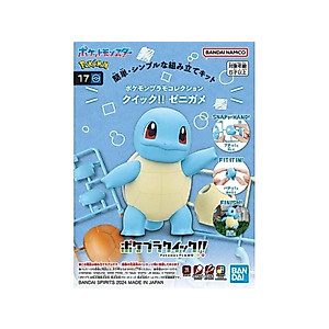 BANDAI Hobby - Pokémon - #17 Squirtle, Spirits Pokémon Quick!! Model Kit