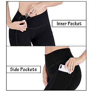 Heathyoga Biker Shorts Women High Waist Yoga Shorts for Women Workout Shorts with Pockets Athletic Shorts Gym Shorts