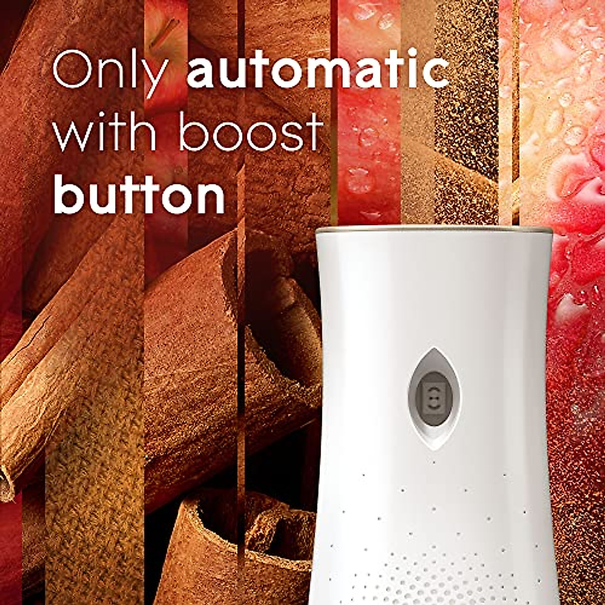 Glade Automatic Spray Refill, Air Freshener for Home and Bathroom, Apple Cinnamon, 6.2 Oz