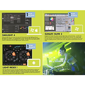 Sushi-Z1 DMX Lighting Controller - LED Lighting Control - Stage Light Controller