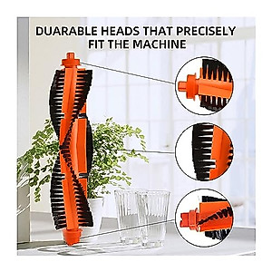 AGribo Vacuum Cleaner Parts,Compatible for Mi Robot Vacuum Mop 2S / Mop P/Mop Pro / XMSTJQR2S / STYTJ02YM Replacement Parts Main Side Brush,Hepa Filter, Mop (Color : Set J)