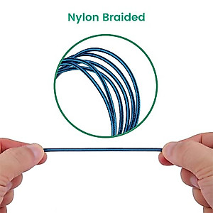 Arctic 7 Audio Cable, Nylon Braided Replacement Cable Extension Cord Compatible with SteelSeries Arctis 3, Arctis 5, Arctis Pro Wireless, Arctis Pro Gaming Headsets with 3.5mm Headphone Splitter