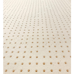 ORGANIC TEXTILES Latex Mattress Topper with Rayon derrived from Bamboo Cover (3 Inches Queen, Firm)