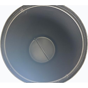 Rubbermaid Commercial Executive Series Eclipse Trash Can, 30 Gallon, Black, FGR2030EPLBK