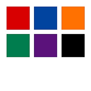 STAEDTLER 356 B WP6 Lumocolor Flipchart Markers, Chisel Tip 2-5mm Line Width - Assorted Colours (Pack of 6)