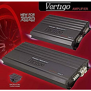 Power Acoustik VA1-8000D Vertigo Series 8,000-Watt Max Monoblock Class D Amp