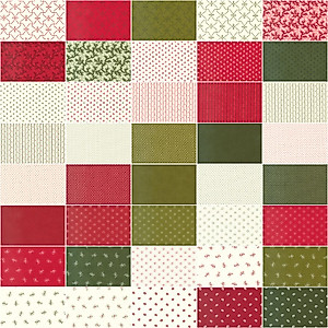 Joyful Gatherings Charm Pack by Primitive Gatherings; 42-5" Precut Fabric Quilt Squares