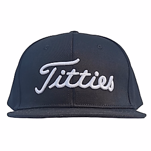 Bamveio Titties Hat, Titties Golf Hat, Black