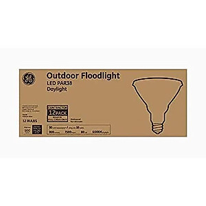GE LED 90-Watt EQ LED Par38 Daylight Flood Light Bulb (12-Pack)