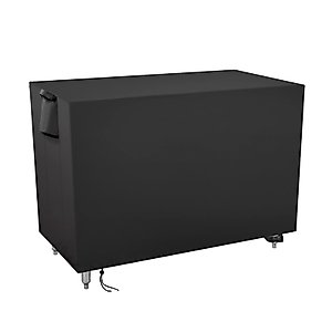 Youlvy Outdoor Prep Table Cover 48 Inch,Waterproof Patio Stainless Steel Table Cover Metal BBQ Table Cover All Season Pretection for Outdoor Table (Only Cover) - 48 x 30 x 35 Inch
