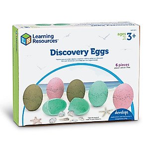 Learning Resources Discovery Eggs - 6 Pieces, Ages 3+ Toddler Learning Toys, Preschool Learning Toys